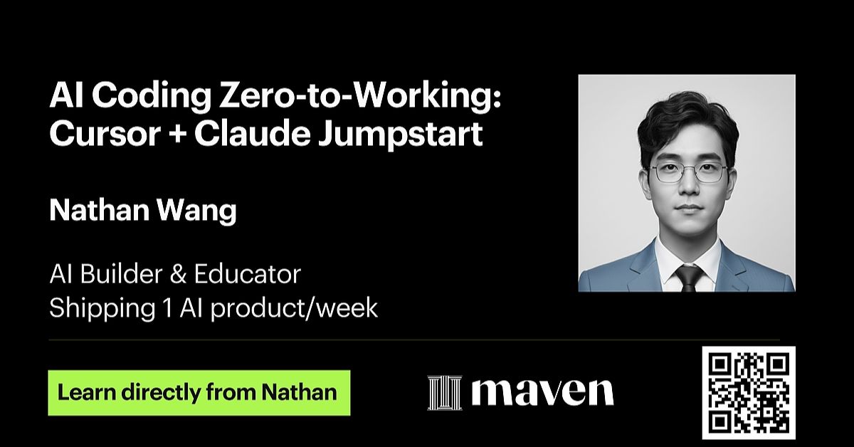 AI Coding Zero-to-Working: Cursor + Claude Jumpstart